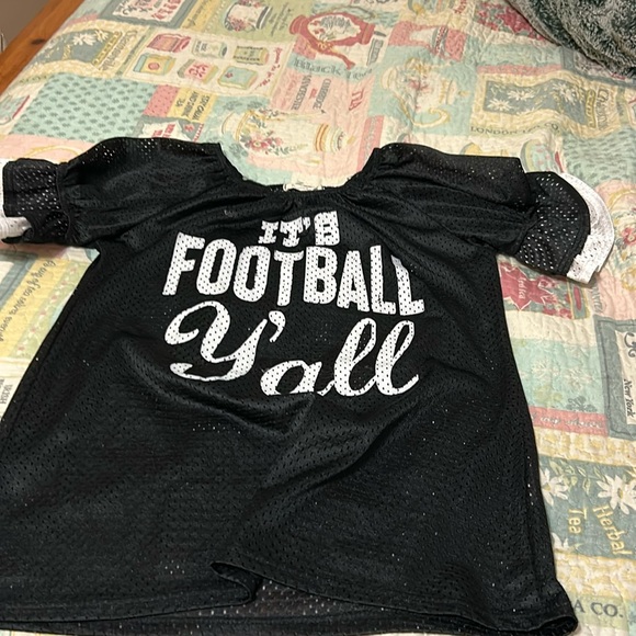 Pomelo | Shirts & Tops | Pomelo Football Shirt With Double Ruffle On ...